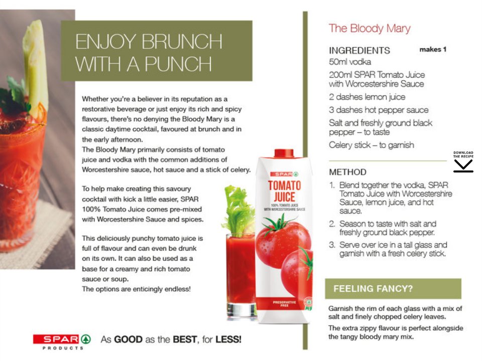 Spar - Cheers May/Jun Vol54 2021