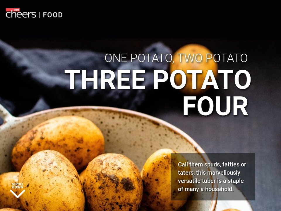One Potato, two potato... - Cheers Nov/Dec 2022 vol63
