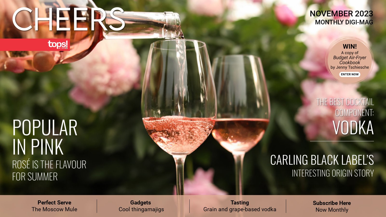 Cover - Cheers November 2023